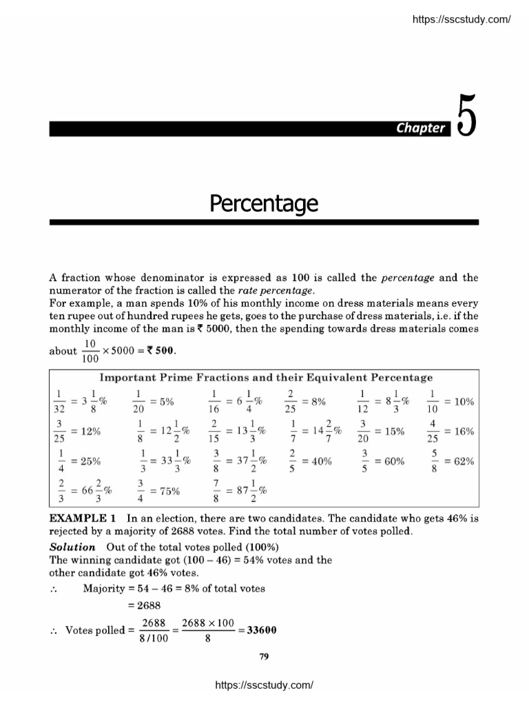 Quantitative Aptitude Book (Sscstudy - Com) - 90-132 | PDF