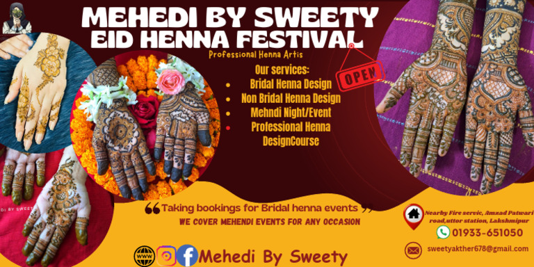 Mehedi by Sweety Promotion Banner | PDF
