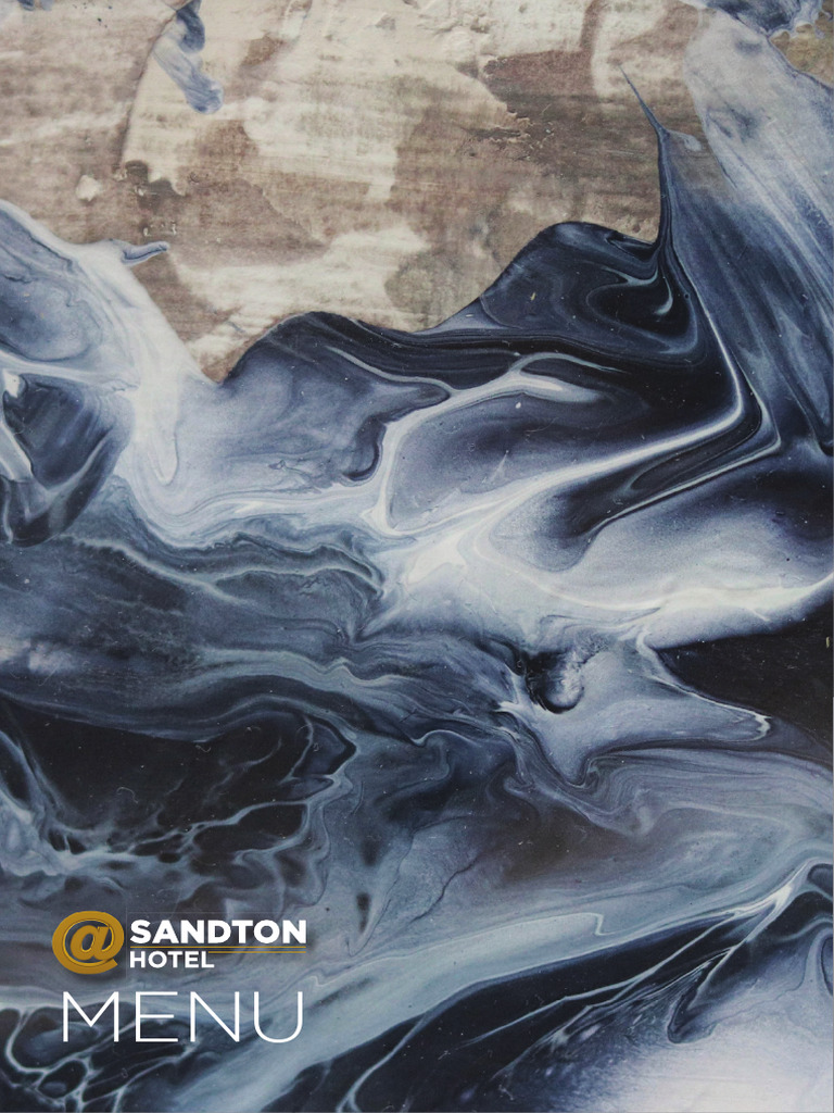 Sandton Hotel Restaurant Menu | PDF | Hamburgers | Sauce