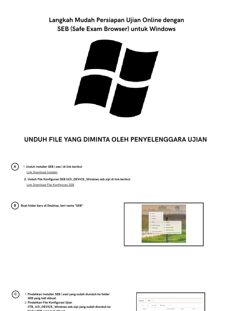 Langkah Mudah Seb for Windows | PDF