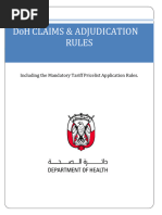 DOH Adjudication Rules Addendum 2025 | PDF | Insurance | Outlier