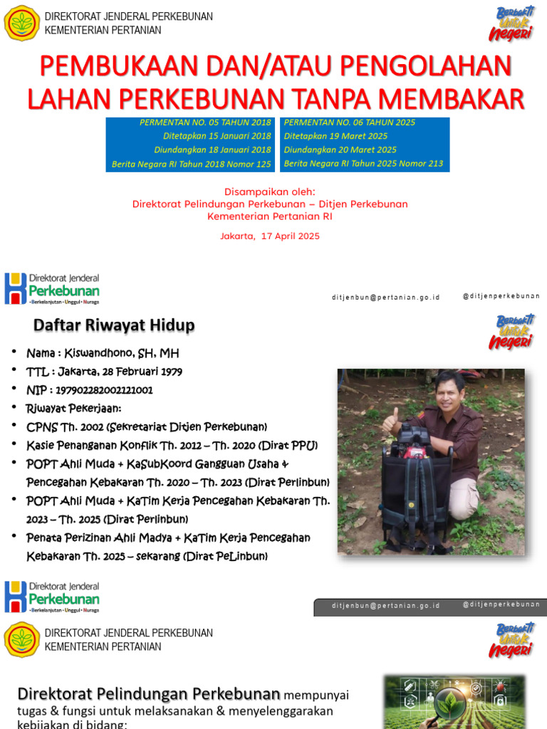 Permentan PLTB No 6 Tahun 2025 | PDF