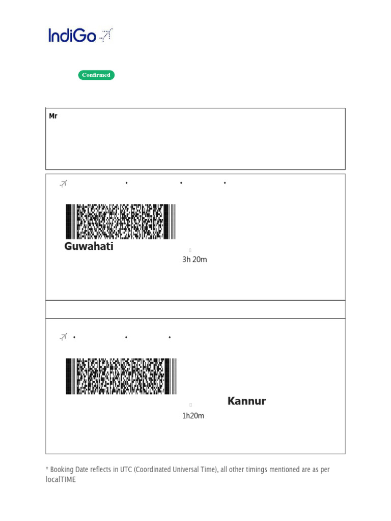 Modify Itinerary | PDF