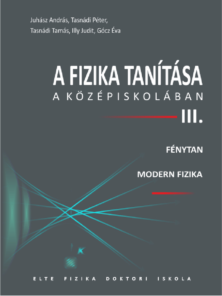 Fizika Tanitasa III | PDF