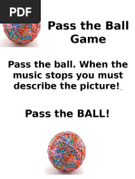 Pass the Ball Game Instructions | PDF