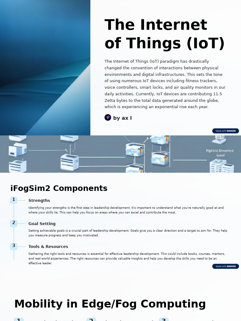 The Internet of Things IoT | PDF | Internet Of Things | Simulation