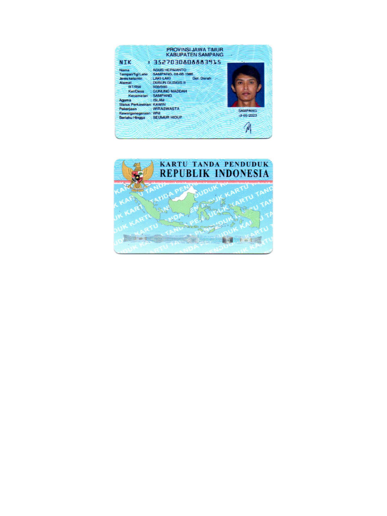 5 Scan KTP ASLI | PDF