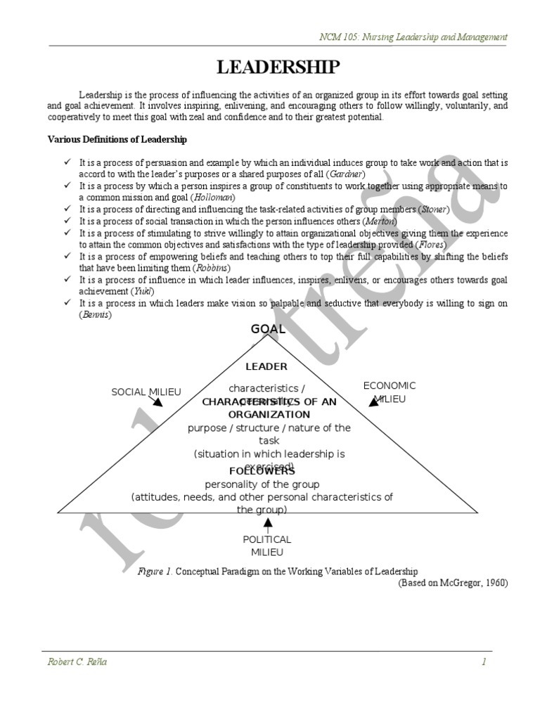 Leadership and Management | PDF | Leadership | Motivation