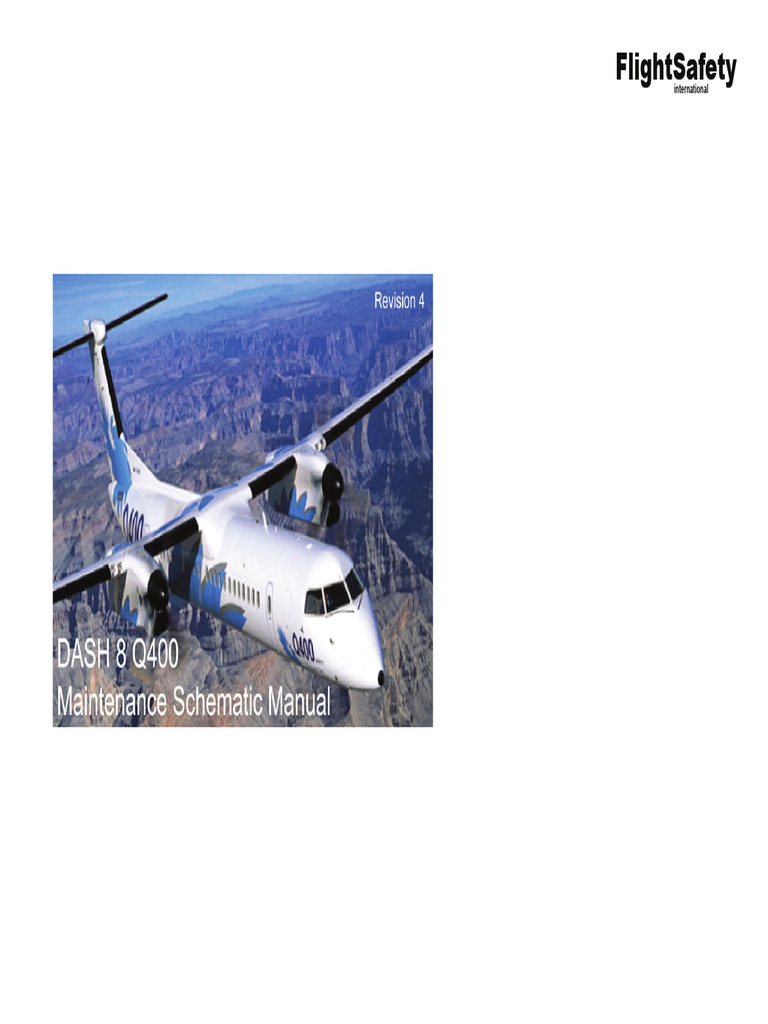 Q400 MSM Rev 4.0 | PDF | Landing Gear | Radio