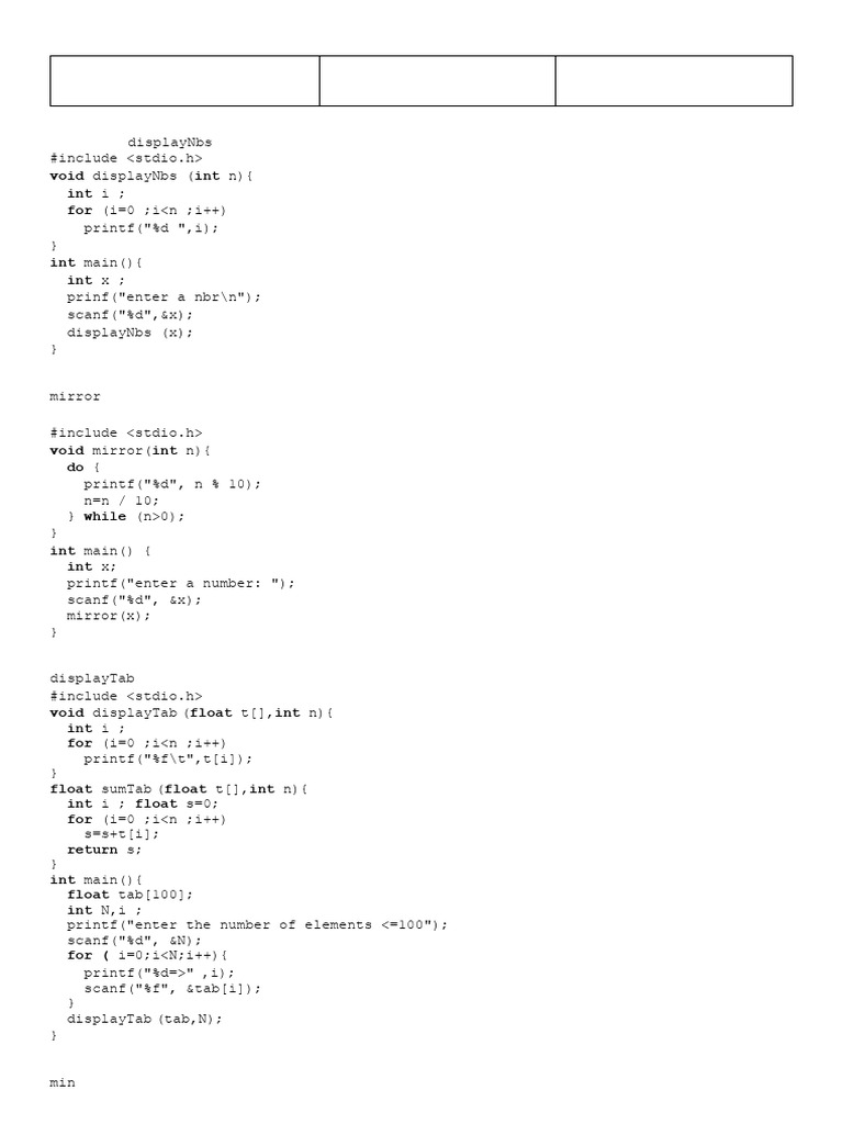 Corrige Type TD TP 01 en | PDF | Computer Science | Software Development