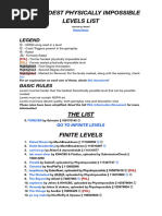 Hardest Theoretically Possible Levels GD | PDF | Mathematical Objects ...