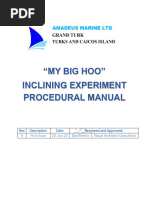 Inclining Experiment Guidelines | PDF | Ships