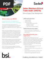 Smeta Sample Report - QIMA | PDF | Audit | Supply Chain