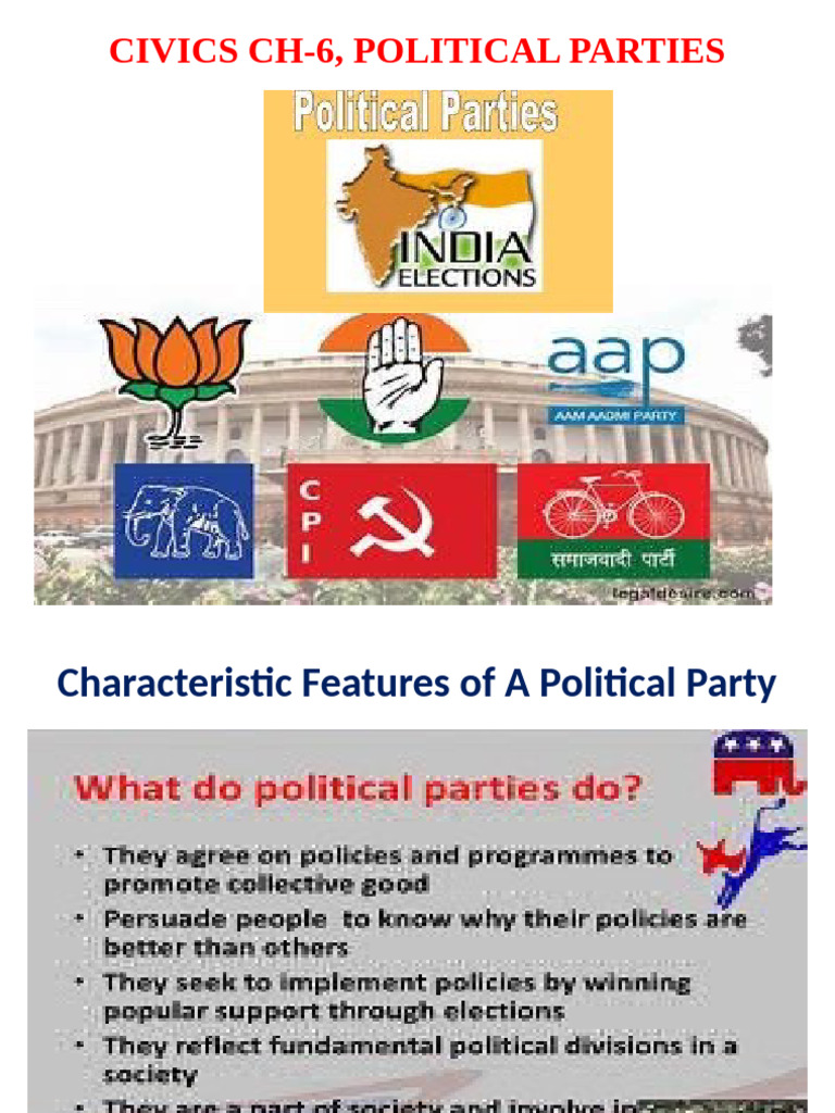 Political Parties 1 | PDF | Political Parties | Elections