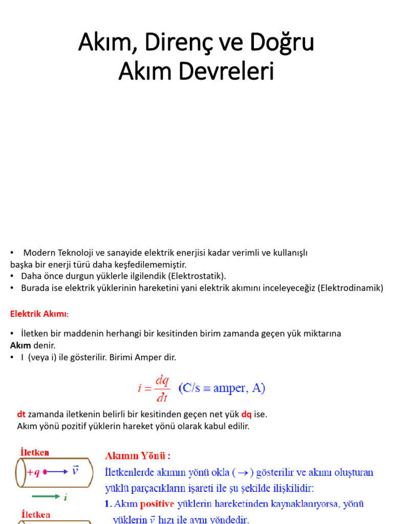 Fizik II Bölüm 6 | PDF