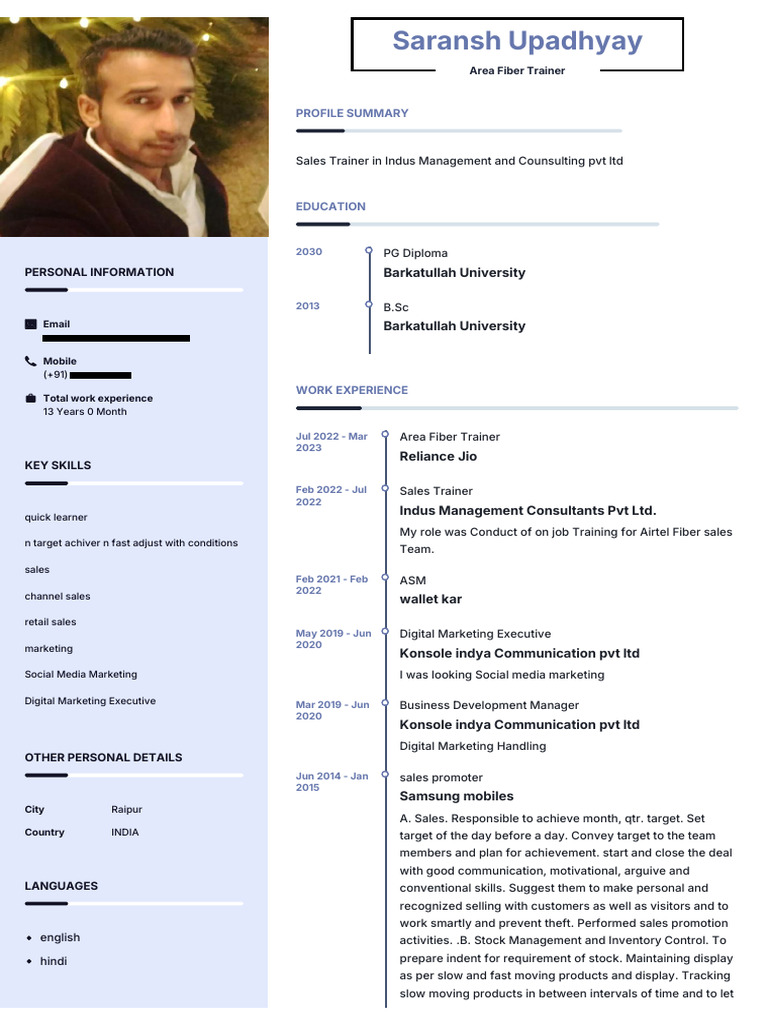 Naukri SaranshUpadhyay (13y 0m) | PDF | Business Economics | Business