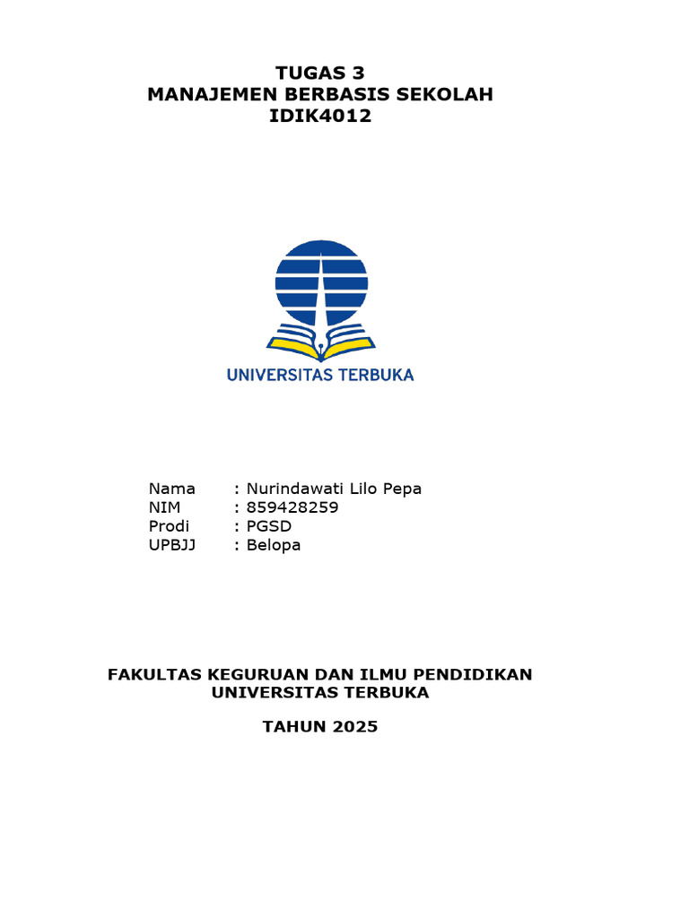 Soal TMK 1 | PDF