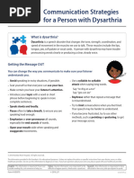 HANDOUT ABLE Articulation Strategies For Improving Dysarthria PDF | PDF ...