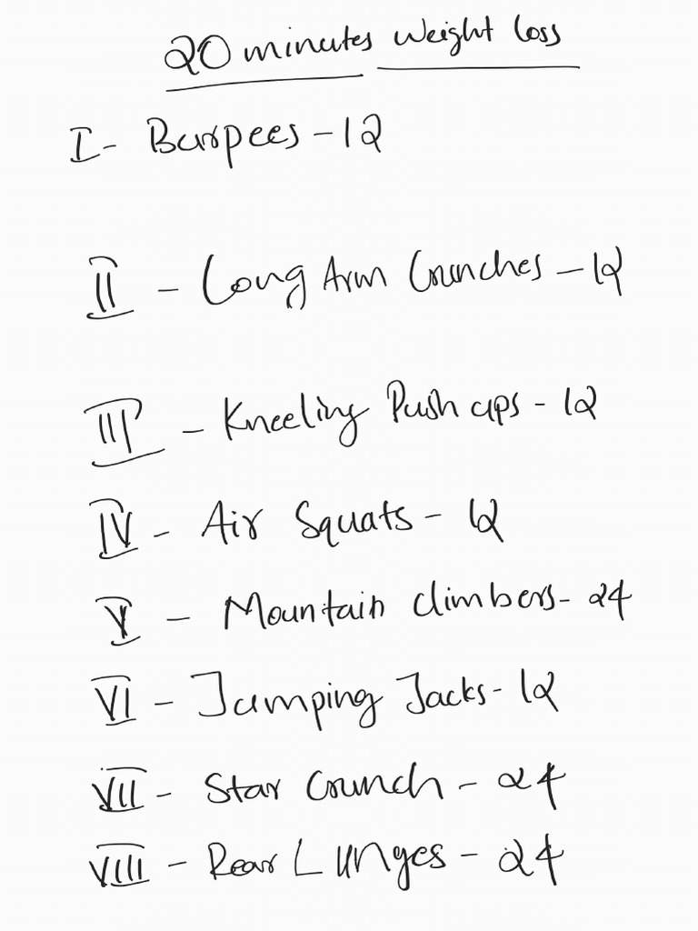 Work Out Plans | PDF