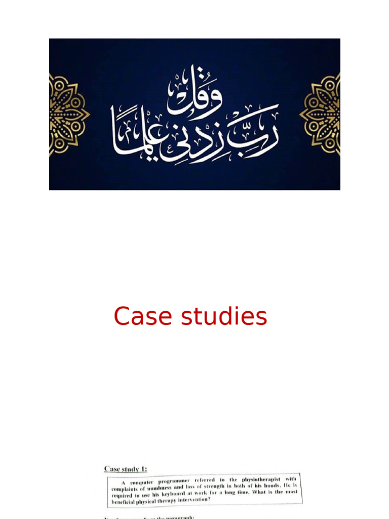 Case Studies | PDF