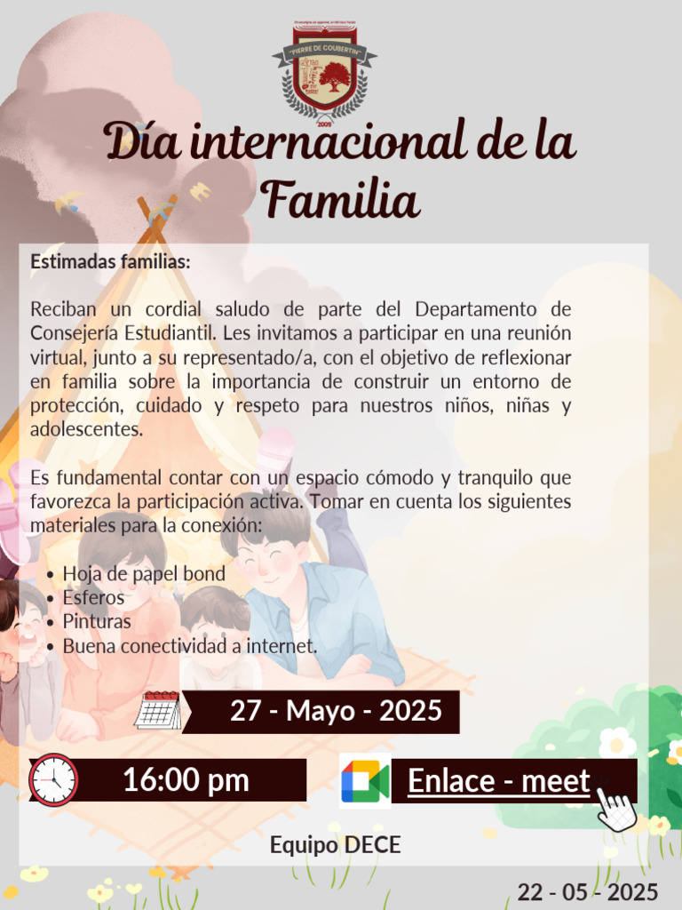Día Internacional de La Familia | PDF