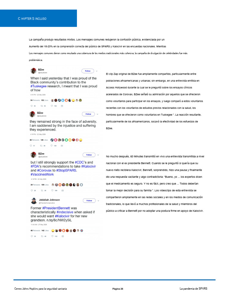 Spars Pandemic Scenario (34 66) .En - Es | PDF | Vacunación | Cuidado ...