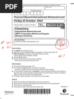 2024 UKChO Paper | PDF | Iodine | Chemical Reactions