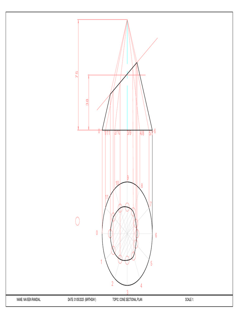 Cone Sectional Plan | PDF