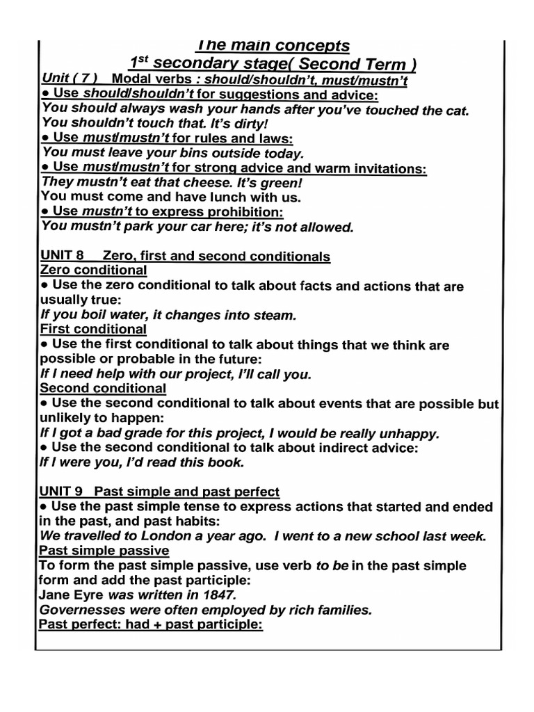 Sec 1 Concept T 2 | PDF