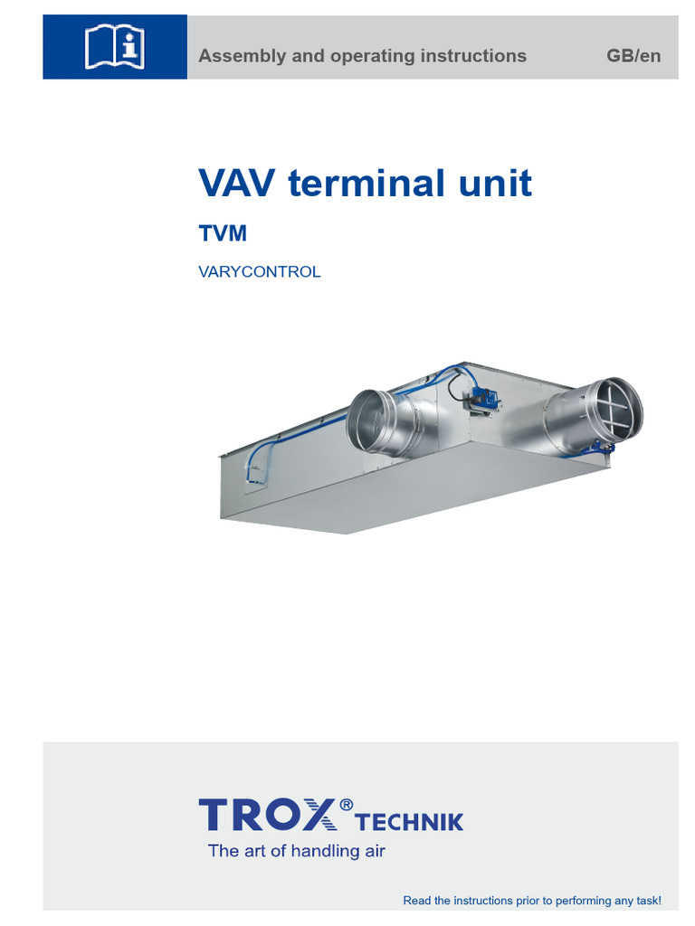 TVM IOM CD10013 V1 2024 01 GB en | PDF | Duct (Flow) | Personal ...