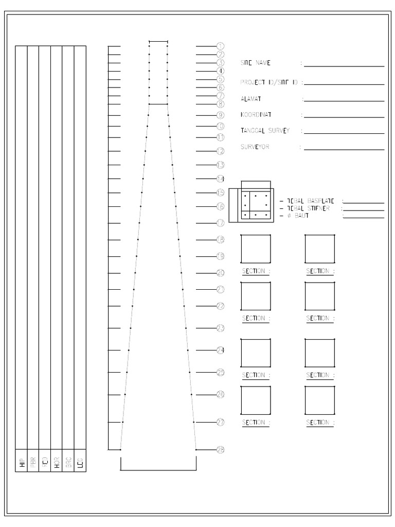 Form Sket Survey1 | PDF