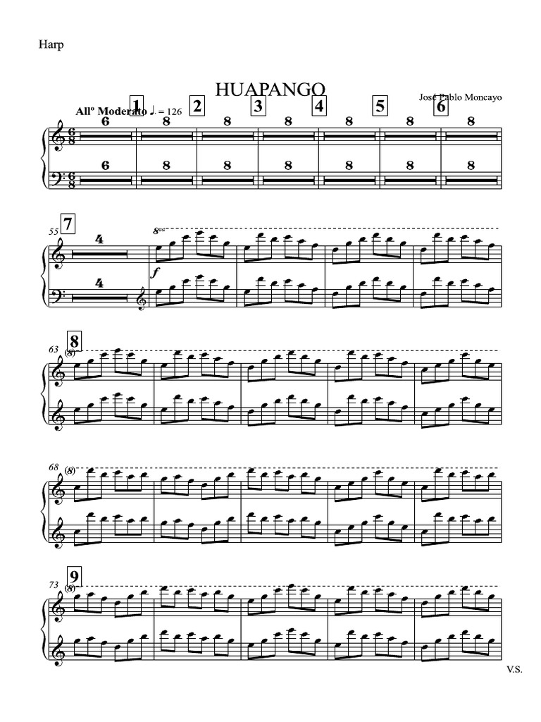 Huapango - Arpa | PDF