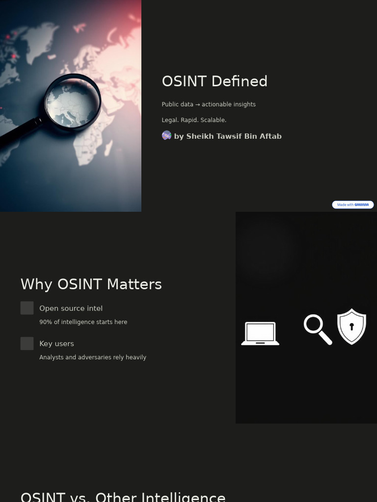 OSINT Defined | PDF