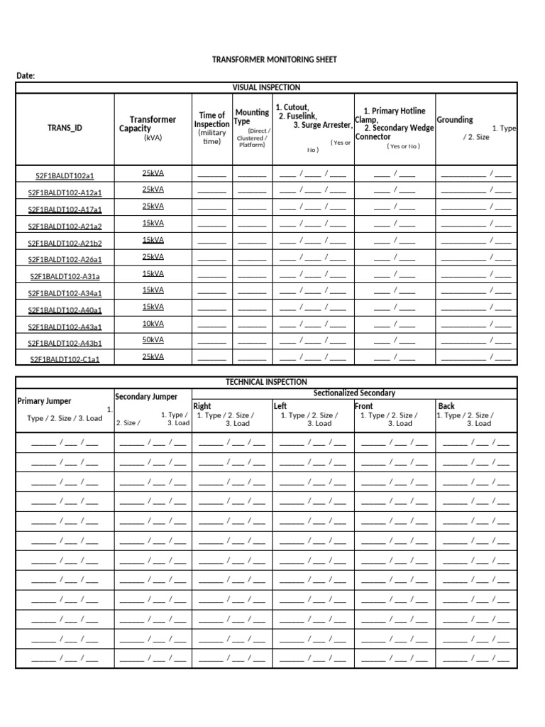 Sample TLM Sheet Linkable To QGIS | PDF | Electrical Engineering | Power Engineering