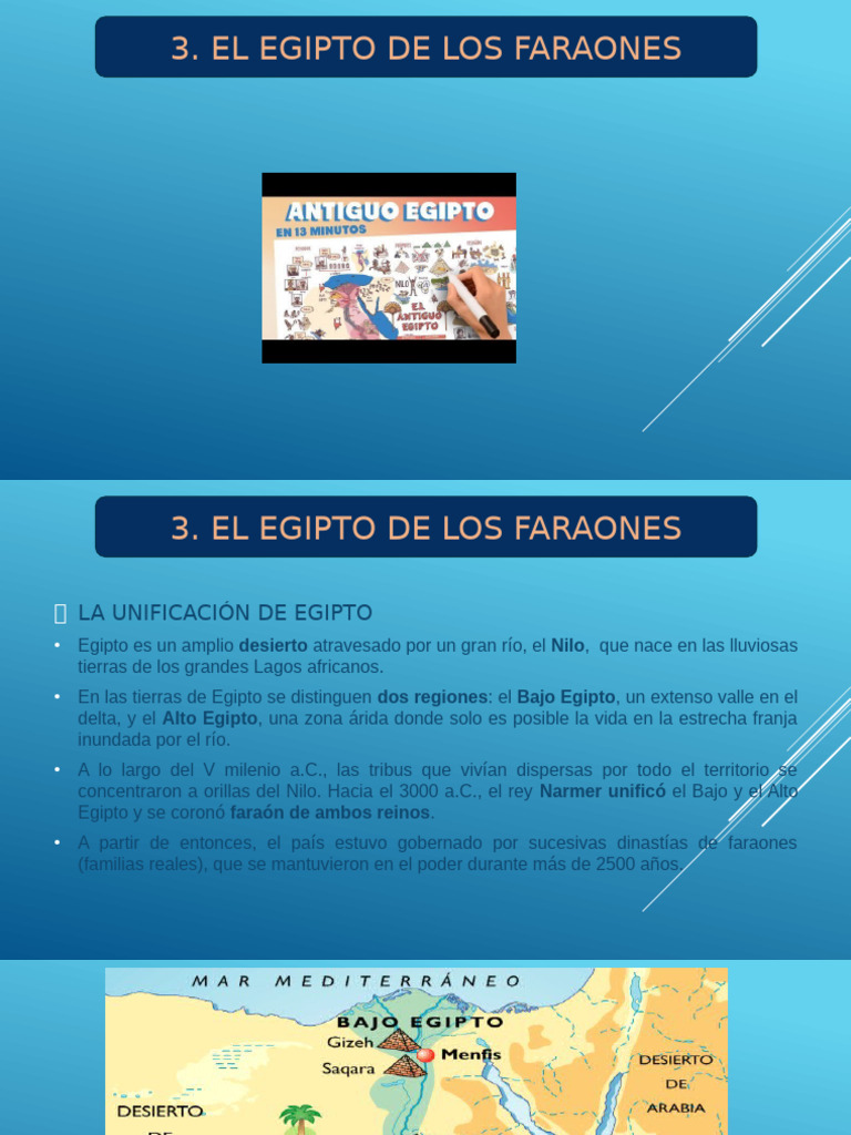 3. EL EGIPTO DE LOS FARAONES (3) | PDF | Antiguo Egipto | faraón