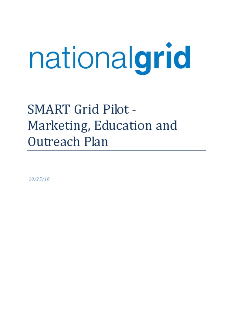 Smart Grid Marketing | PDF | Market Segmentation | Smart Grid