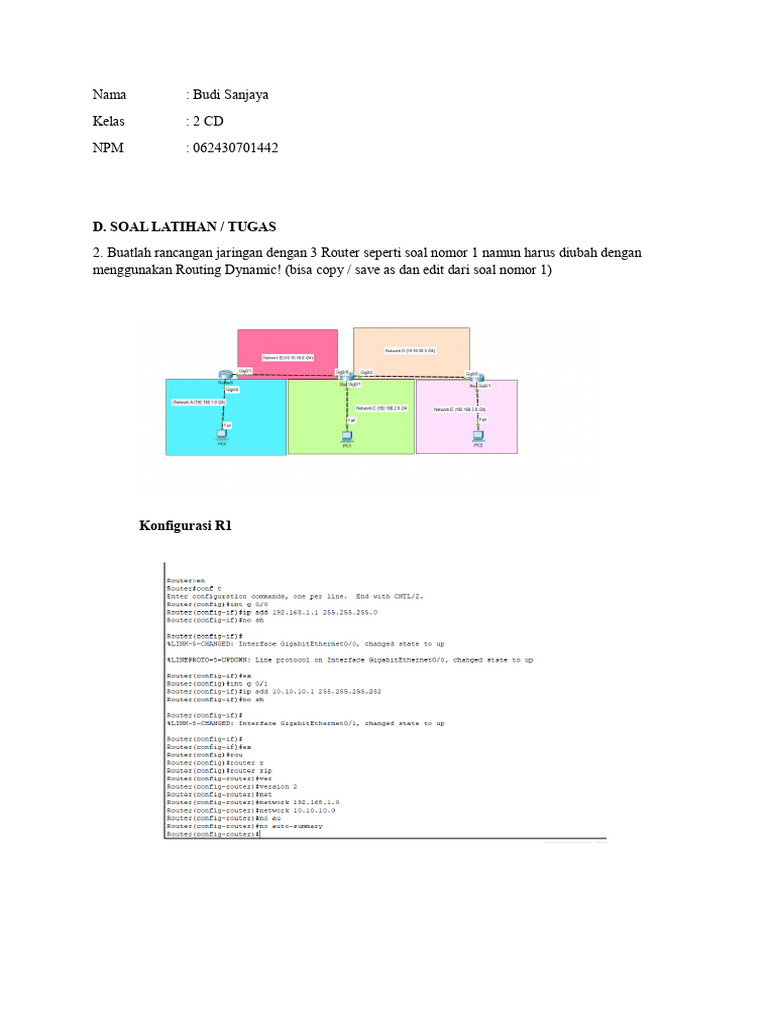 Routing Dan Static | PDF