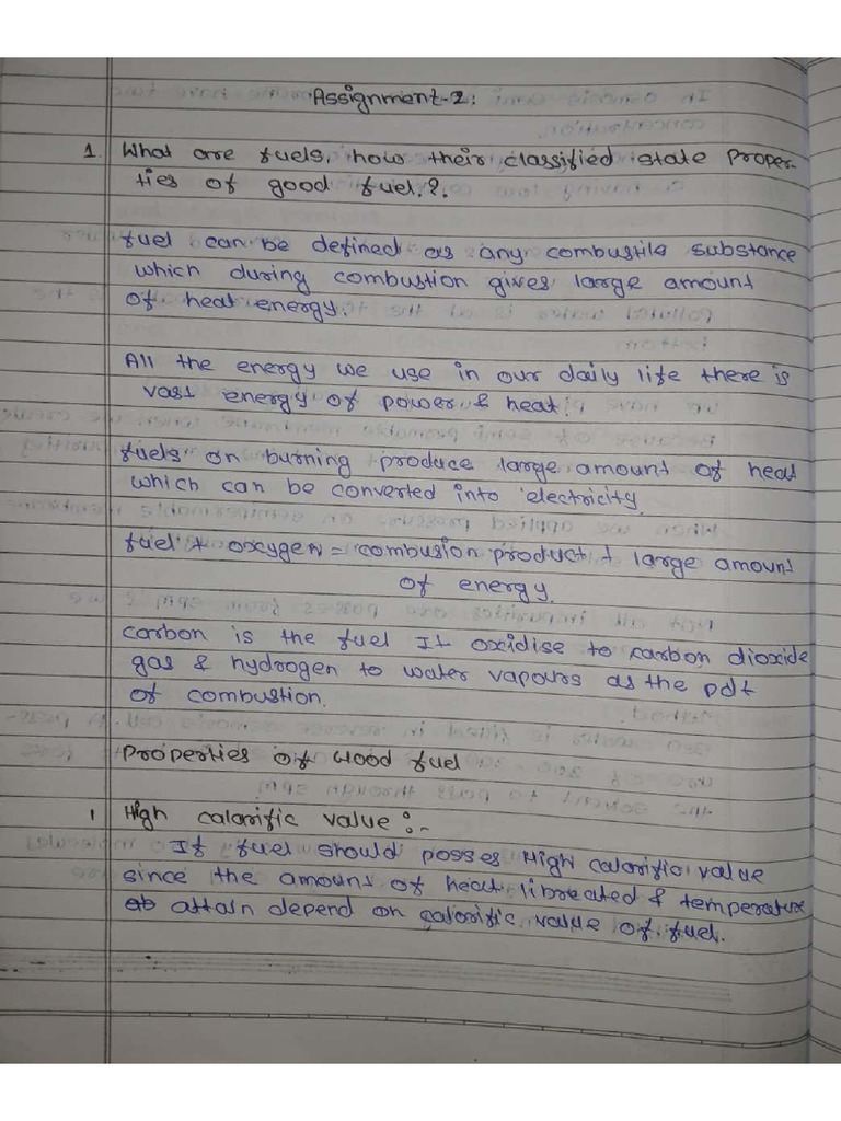 Chemistry Assignment 2 | PDF
