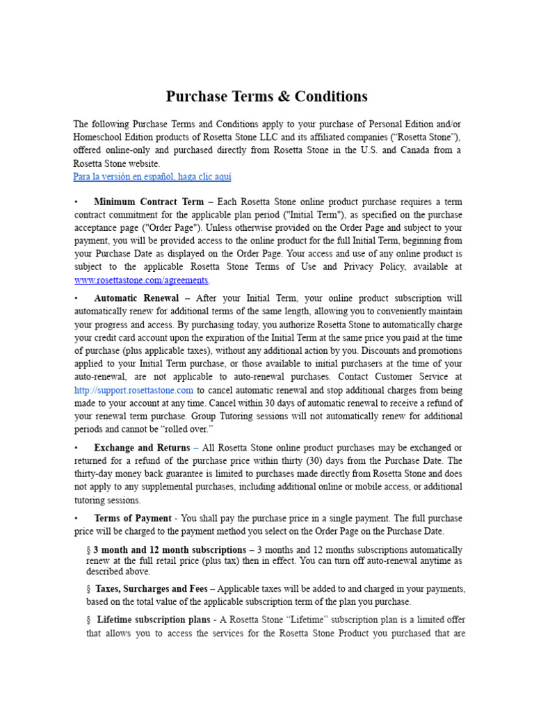 RST Purchase Terms & Conditions | PDF | Arbitration | Lawsuit