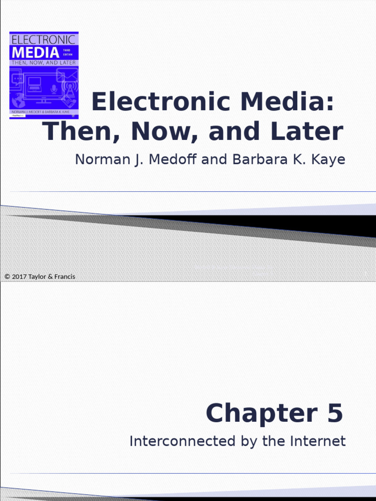 CHAPTER05 Electronic Media 3e PPT Slides | PDF | World Wide Web | Internet & Web