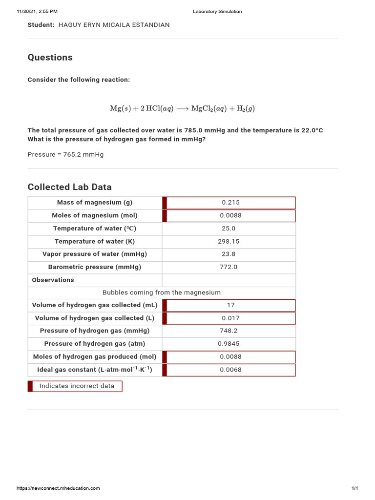 PT5 - Ideal Gas Constant (2) | PDF