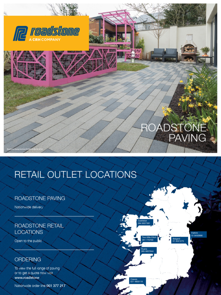 Roadstone Paving Product Catalogue | PDF | Stormwater | Environmental ...