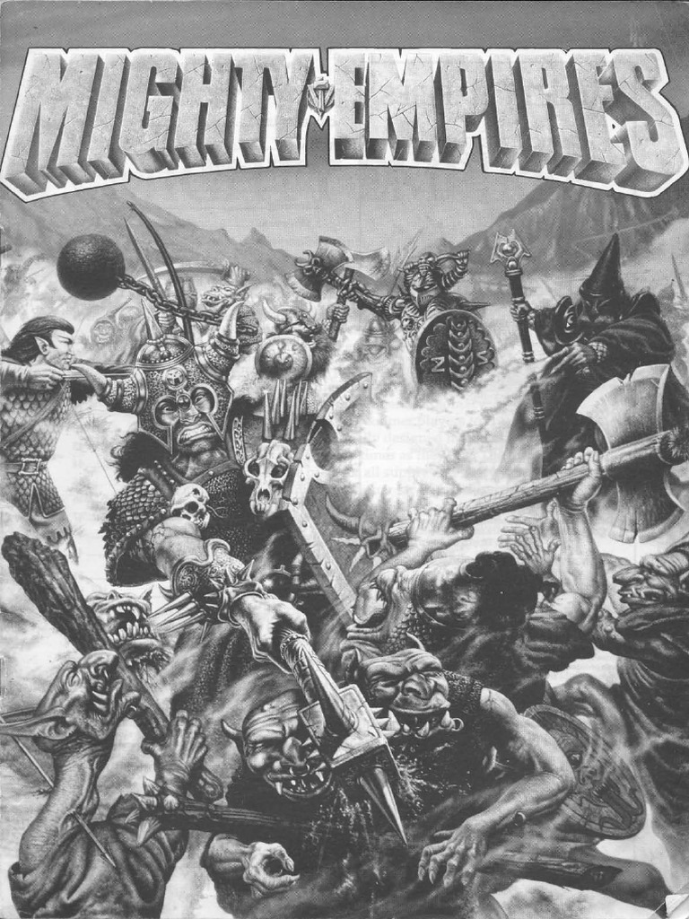 Mighty Empires Original Rules 1990.pdf - Games Workshop | PDF