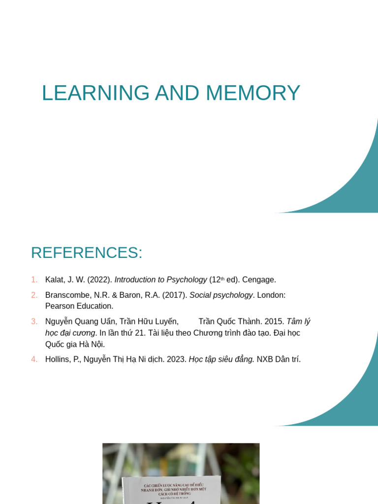 Ch03_Learning and Memory | PDF | Learning | Reinforcement