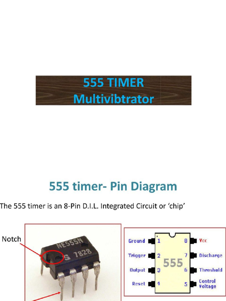 Timer IC - 555 | PDF