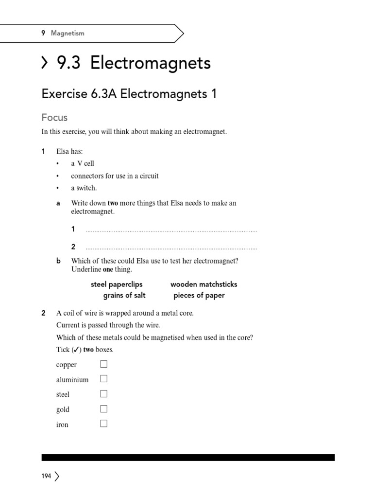 Understanding Electromagnets and Their Strength | PDF | Inductor ...