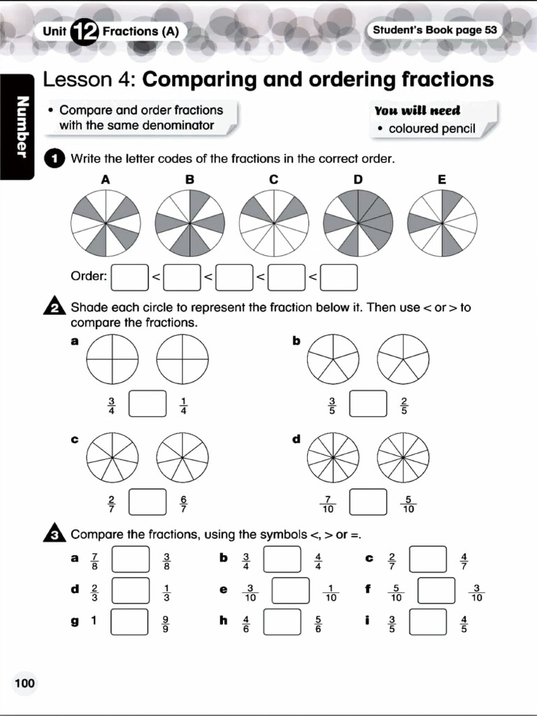 Y5 Math Chap 4 Addition Aand Subtraction Fraction | PDF