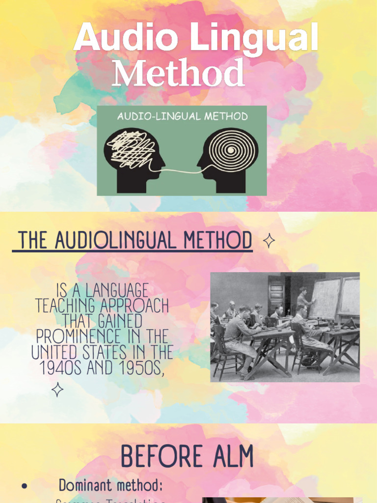 Audio Lingual Method (No Keys) | PDF | Language Acquisition | Behavior Modification
