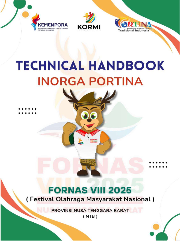 Juknis Portina Fornas Viii Ntb | PDF