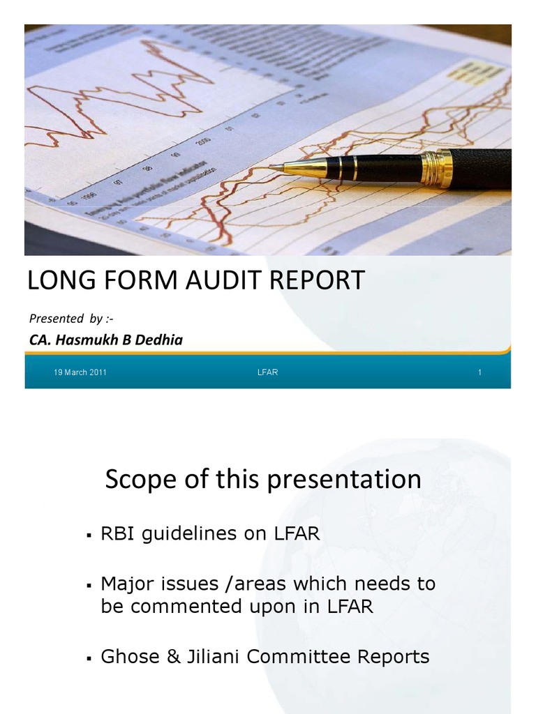 Long Form Audit Report: CA. Hasmukh B Dedhia | PDF | Audit | Auditor's ...